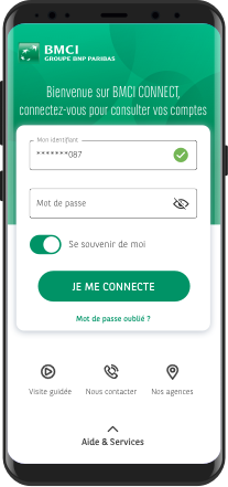 BMCI | application bancaire bmci connect