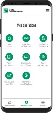 BMCI | application bancaire bmci connect